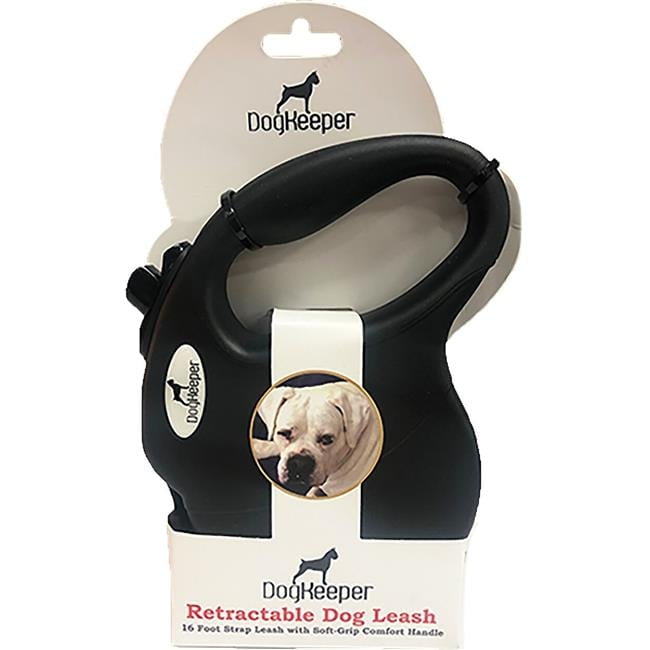 Dog Keeper DK-0168 Retractable Leash, Black - Walmart.com