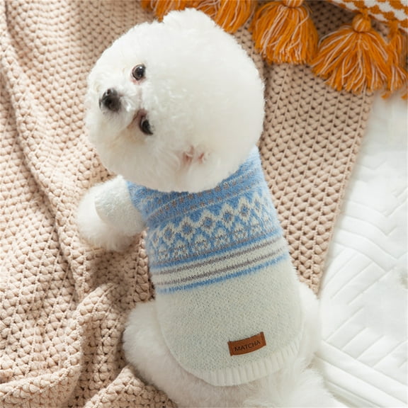 Dog Sweater, Dog & Cat Clothes, Ultra Soft and Warm Pet Jackets XS,S,M ...