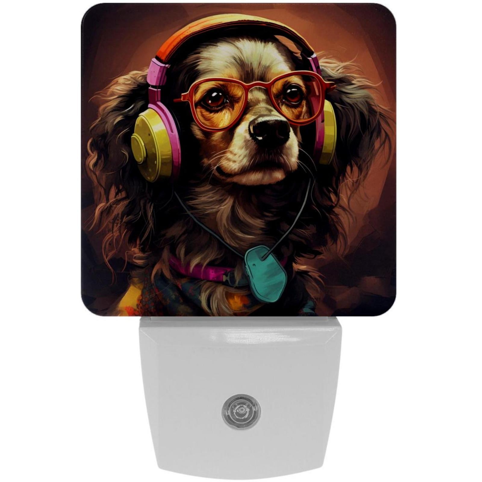 Dog LED Square Night Light - Energy Efficient and Stylish Illumination ...