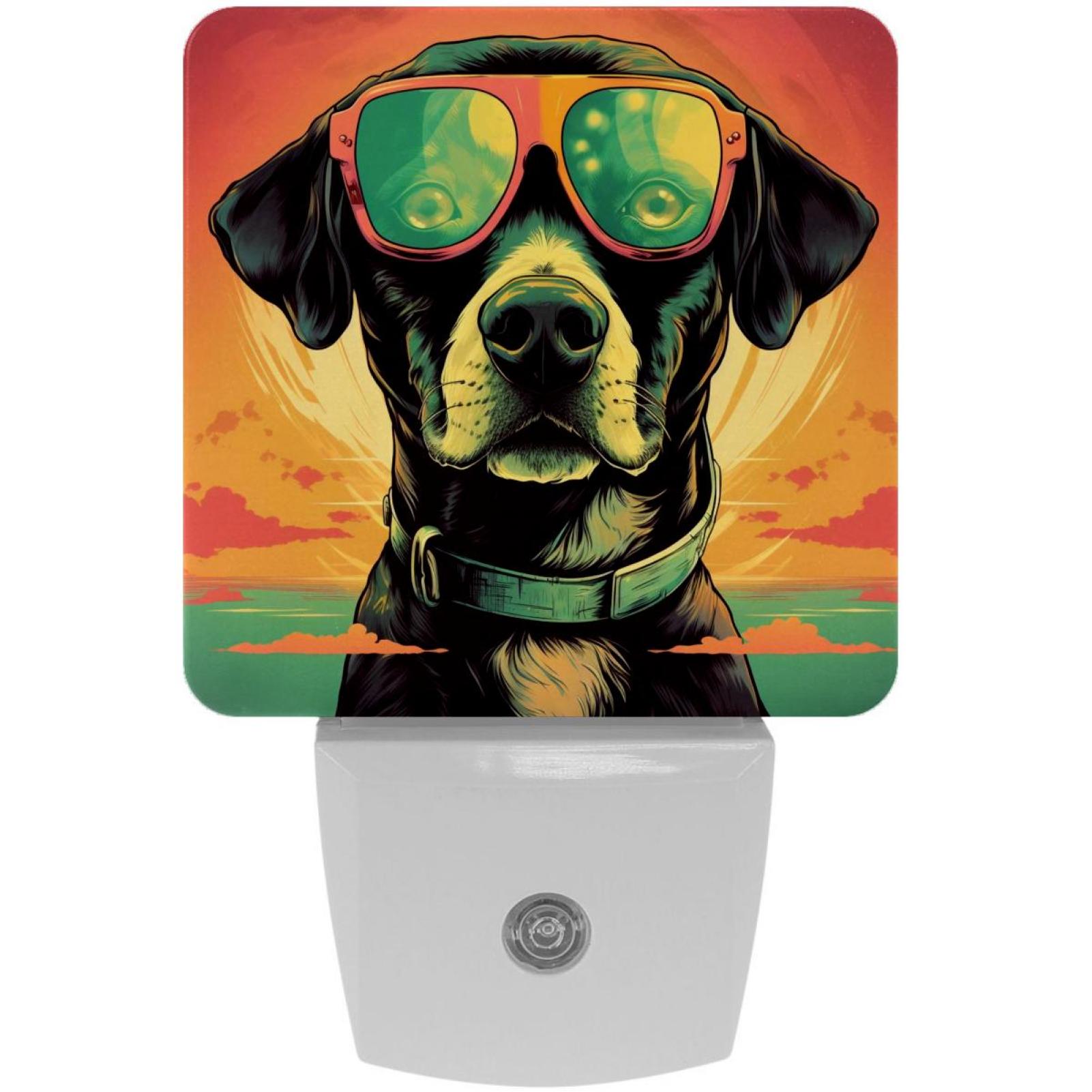 Dog LED Square Night Light - Energy Efficient and Stylish Illumination ...