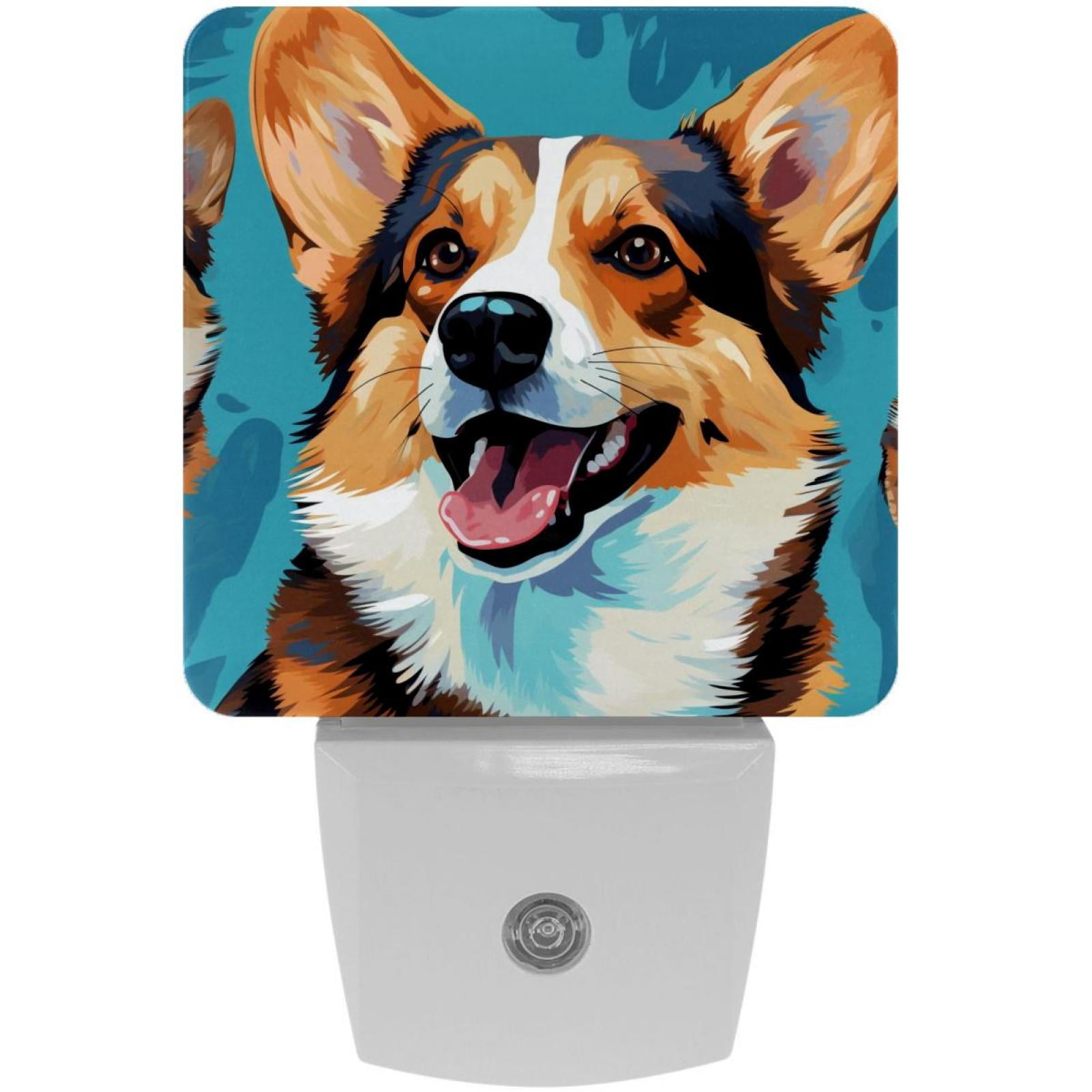 Dog LED Square Night Lights: Compact and Energy-Efficient Illumination ...
