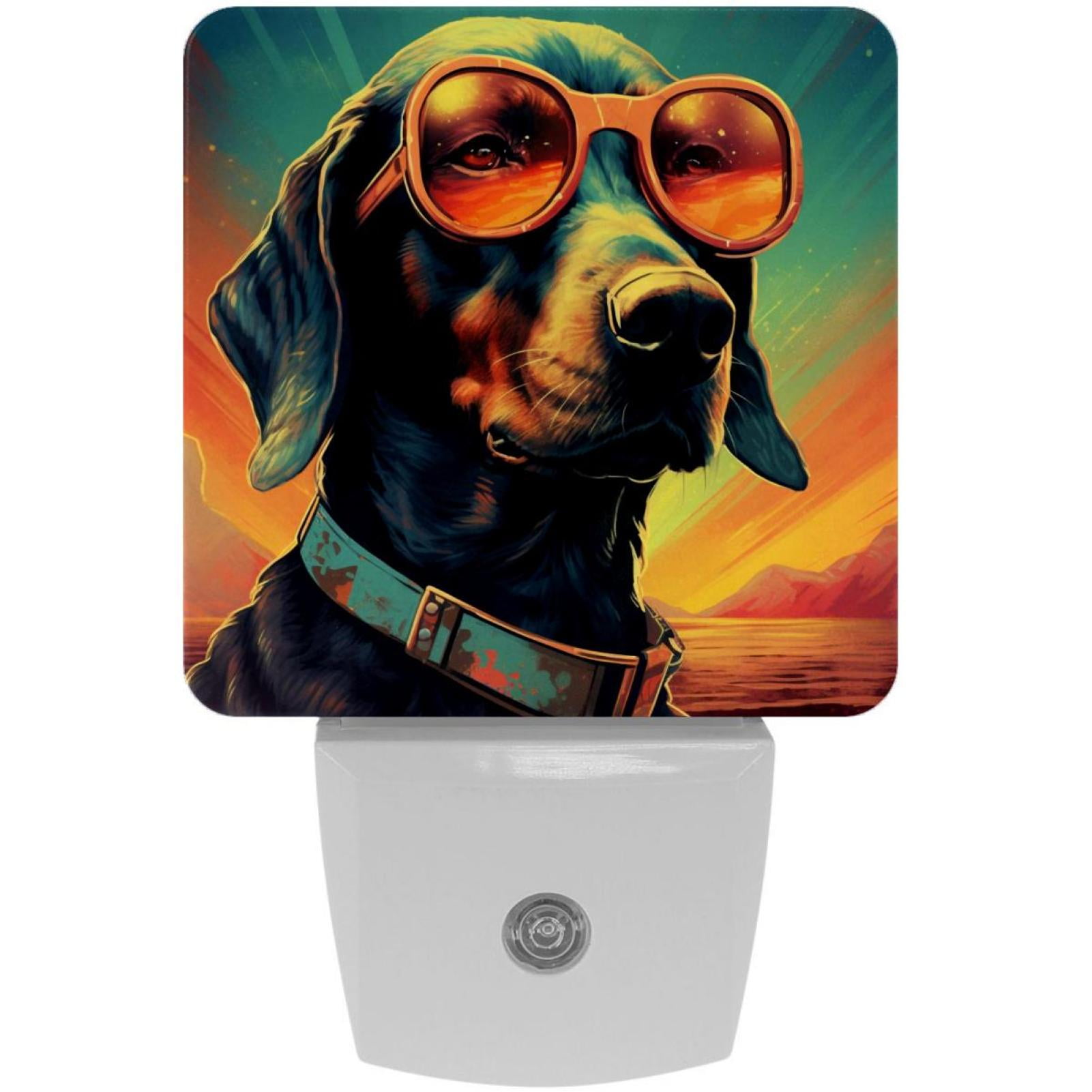 Dog LED Square Night Lights: Compact and Energy-Efficient Illumination ...