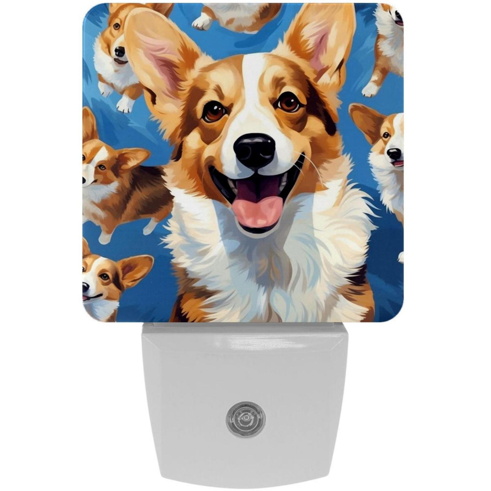 Dog LED Square Night Lights: Compact and Energy-Efficient Illumination ...