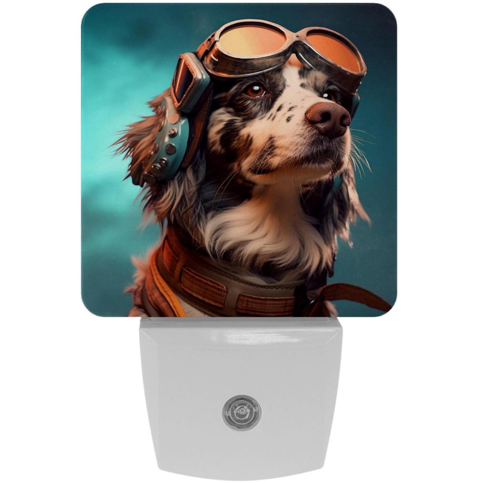 Dog LED Square Night Lights - Energy Efficient and Sleek Design - for ...