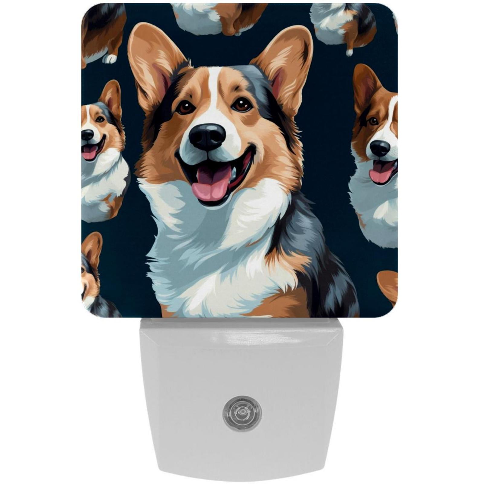 Dog LED Square Night Lights: Energy-Efficient and Stylish Illumination ...