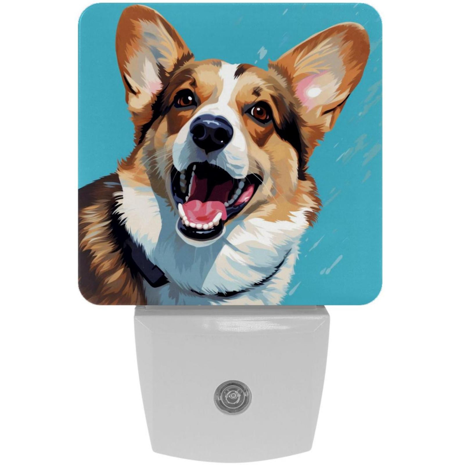 Dog LED Square Night Lights - Energy Efficient and Stylish Room ...