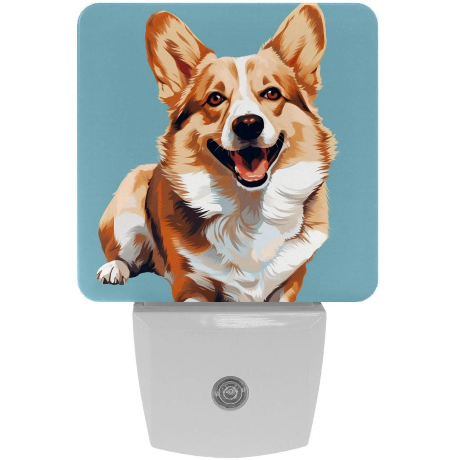 Dog LED Square Night Lights - Small and Bright Illumination for Your ...