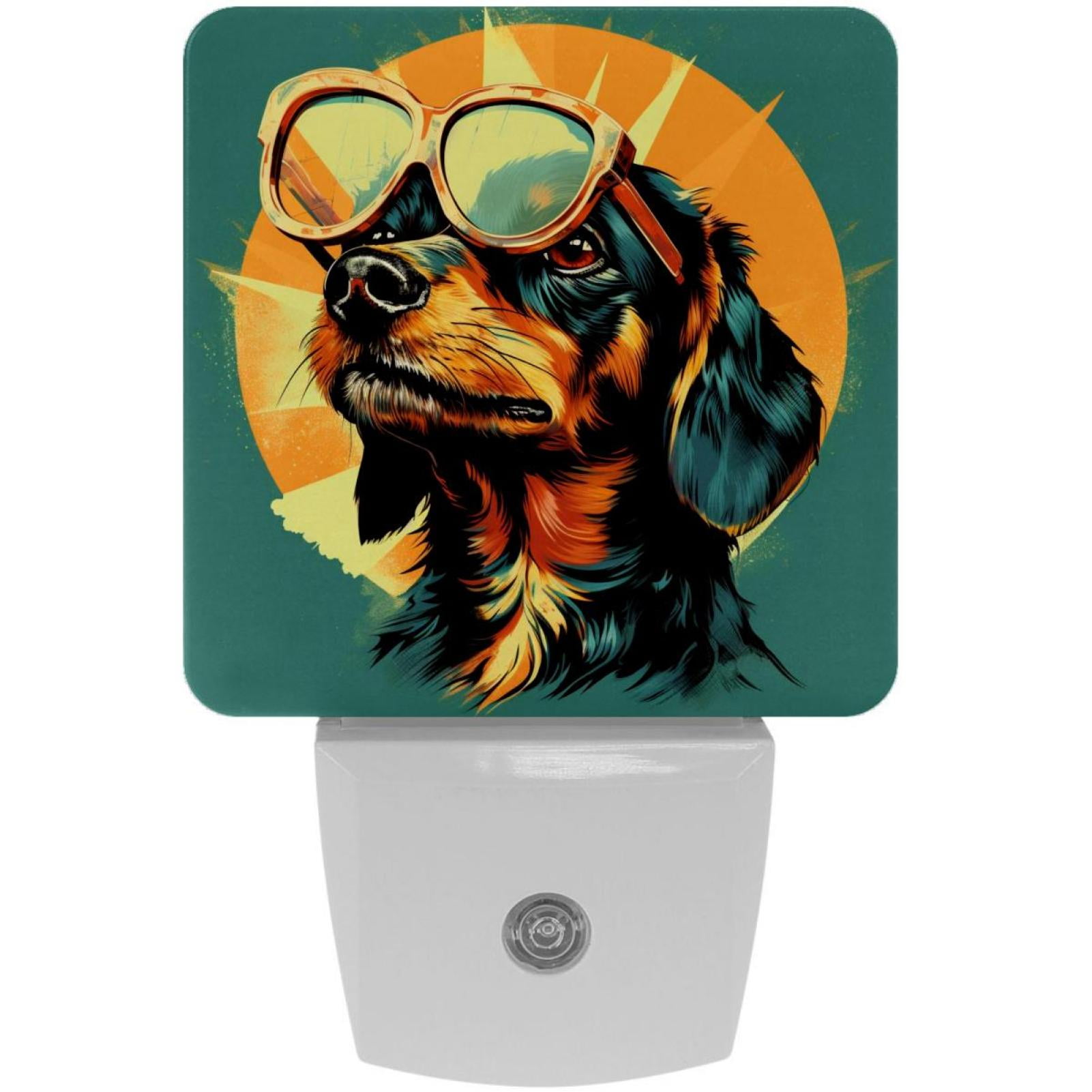 Dog LED Square Night Lights - Stylish and Energy-Efficient Illumination ...