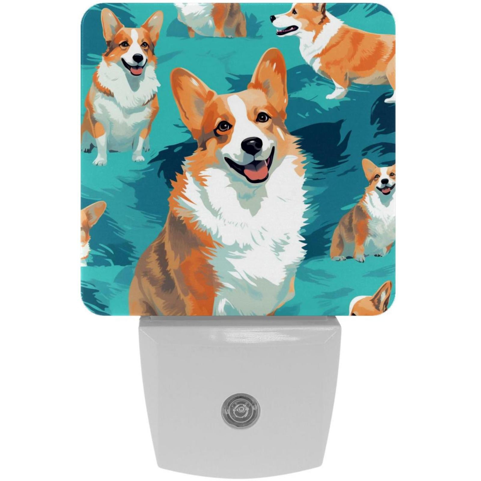 Dog LED Square Night Lights - Stylish and Energy-Efficient Lighting ...