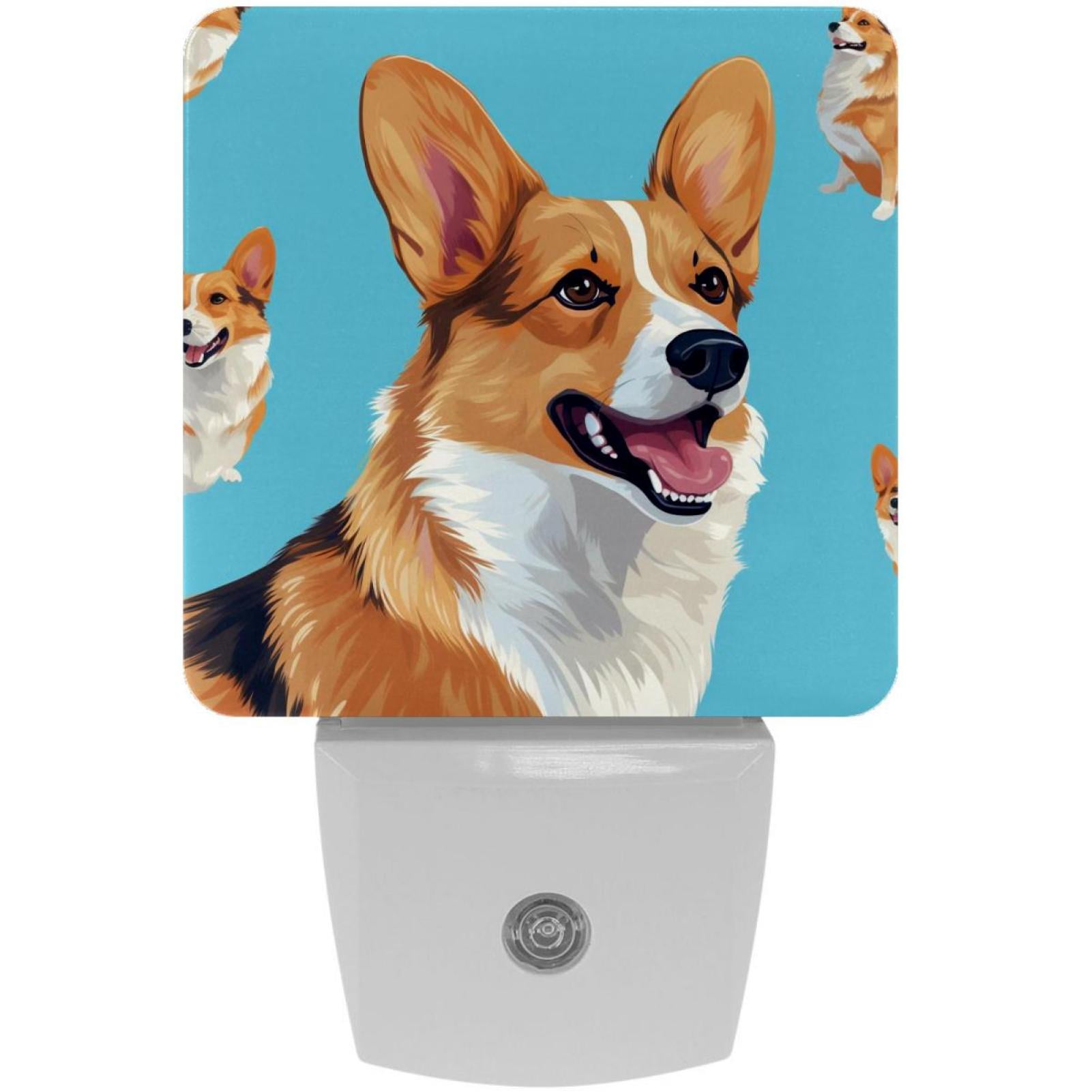 Dog LED Square Night Lights - Stylish and Energy-Efficient Lighting ...