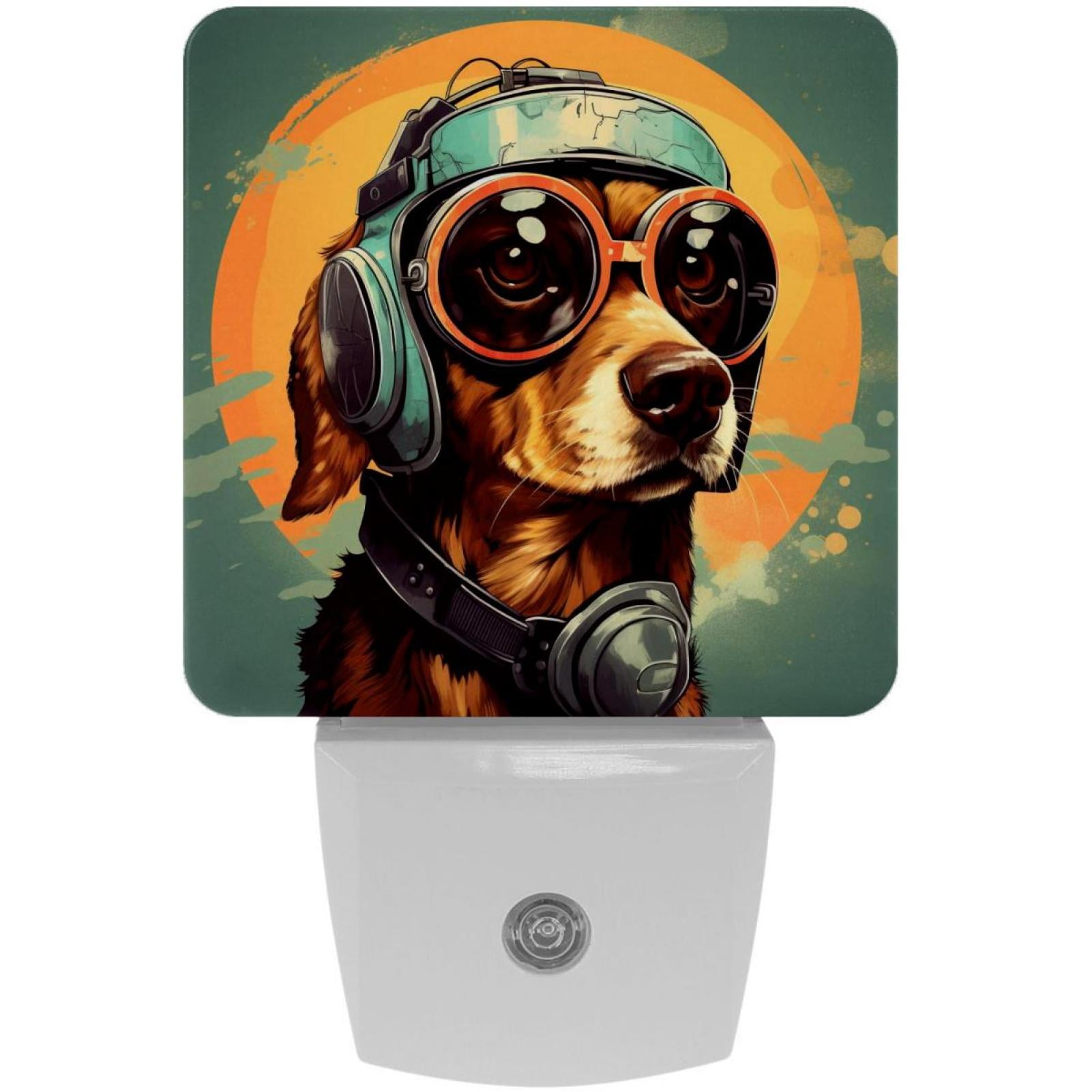 Dog LED Square Night Lights - Stylish and Energy-Efficient Lighting ...