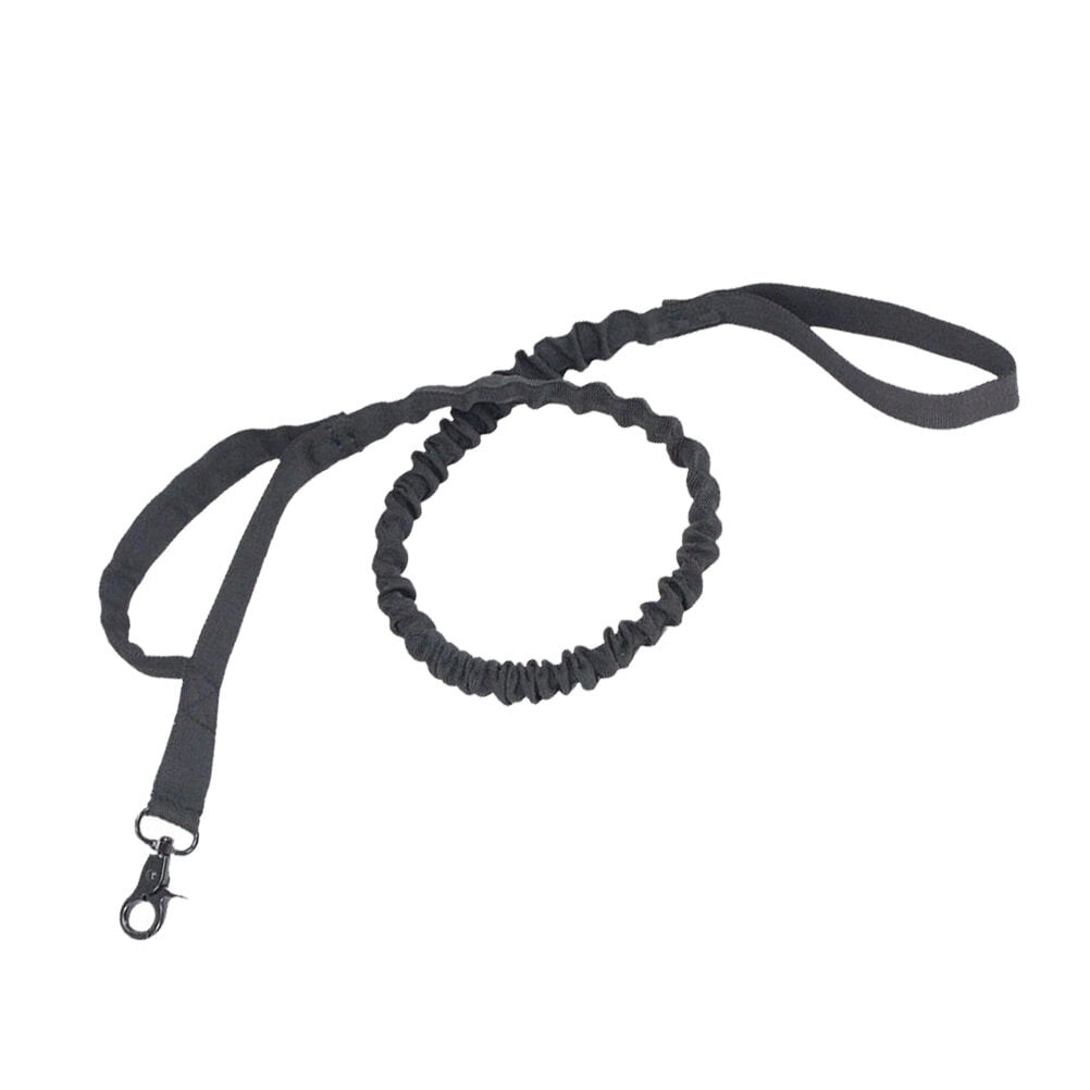 Dog Leash Training Harness Collars Cable Tie Out Rope Black - Walmart.com