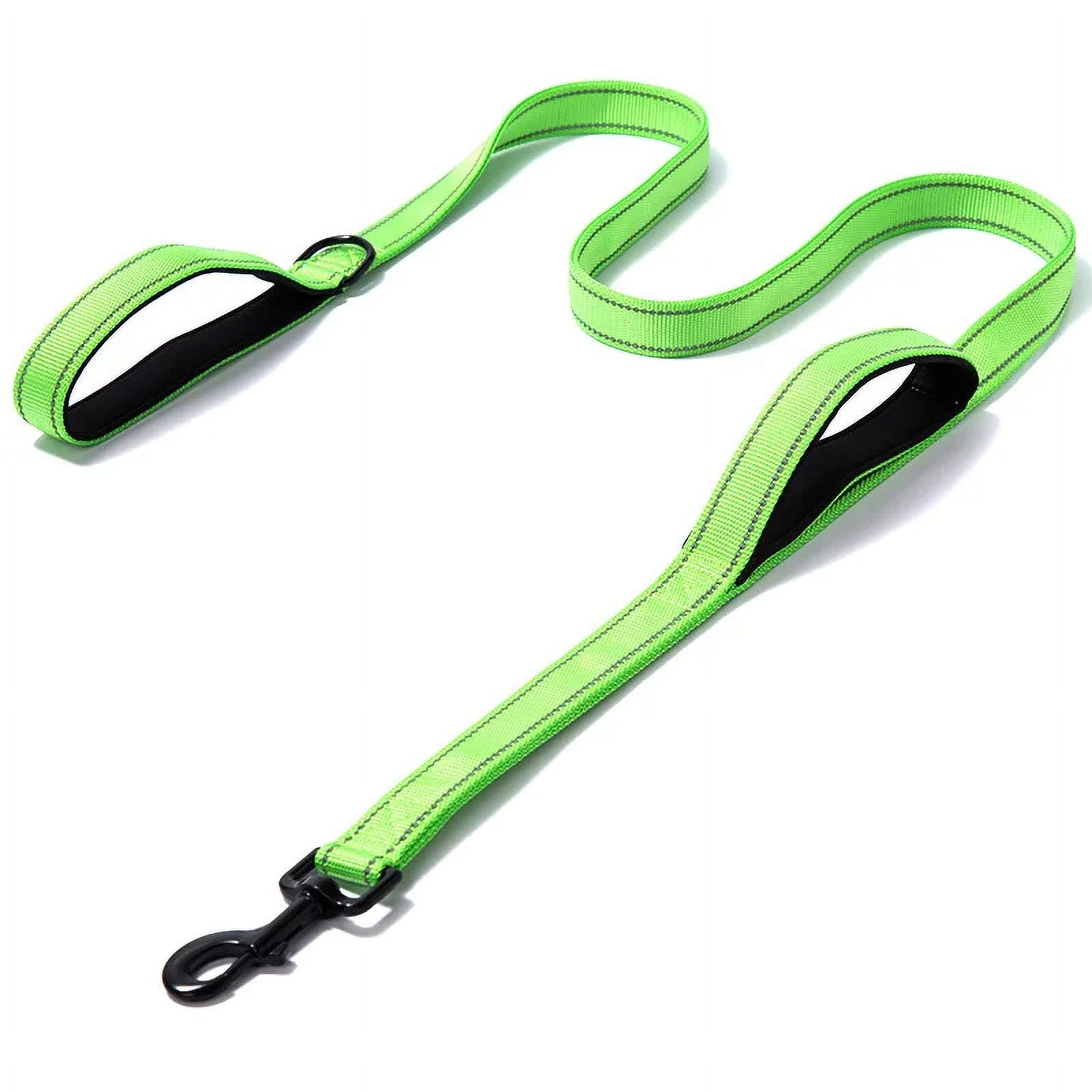 Dog Leashes Outdoor Travel Dog Training Chain Heavy Duty Double Handle ...