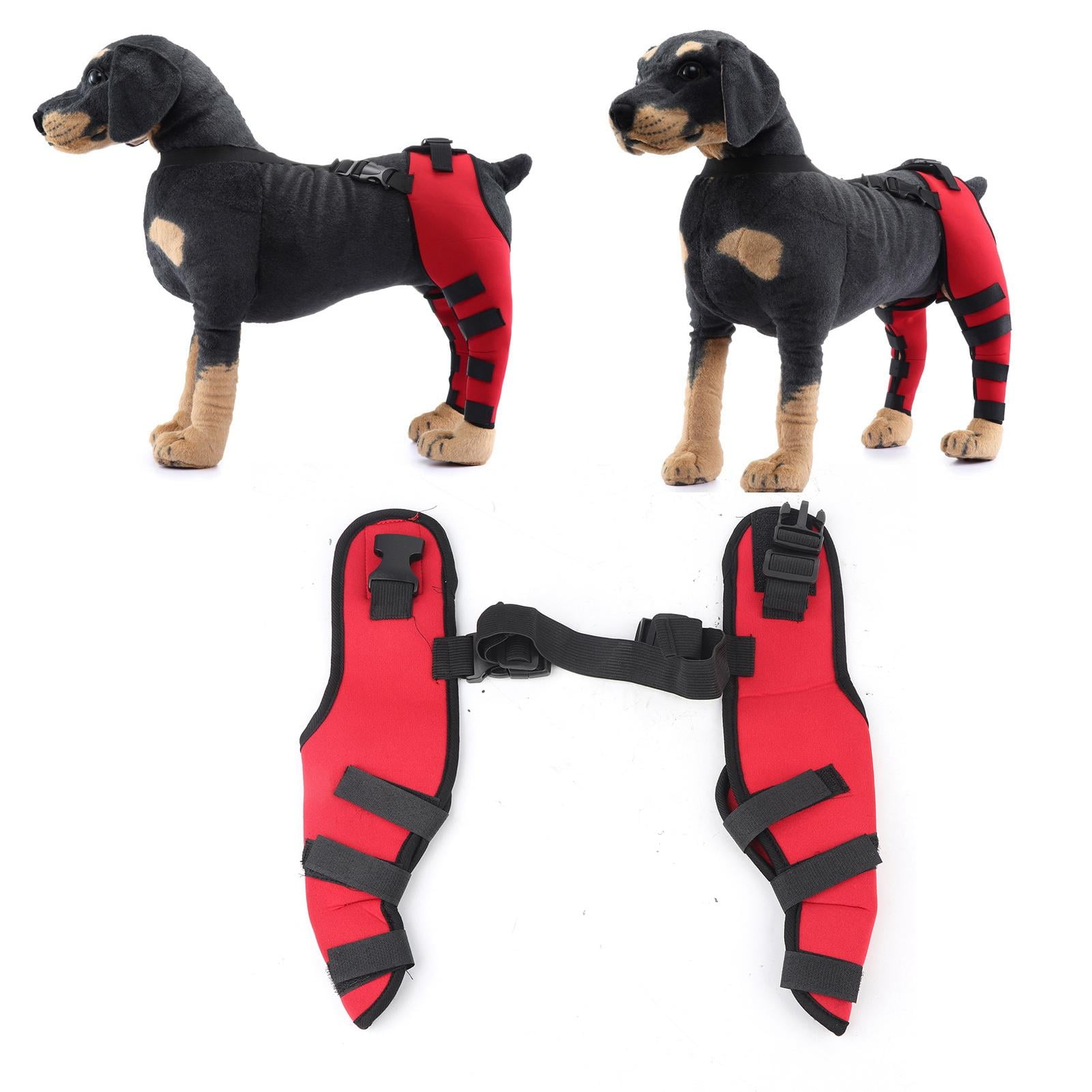 Dog Leg Braces for Back Leg wrap hock Compression Protects Wounds and ...