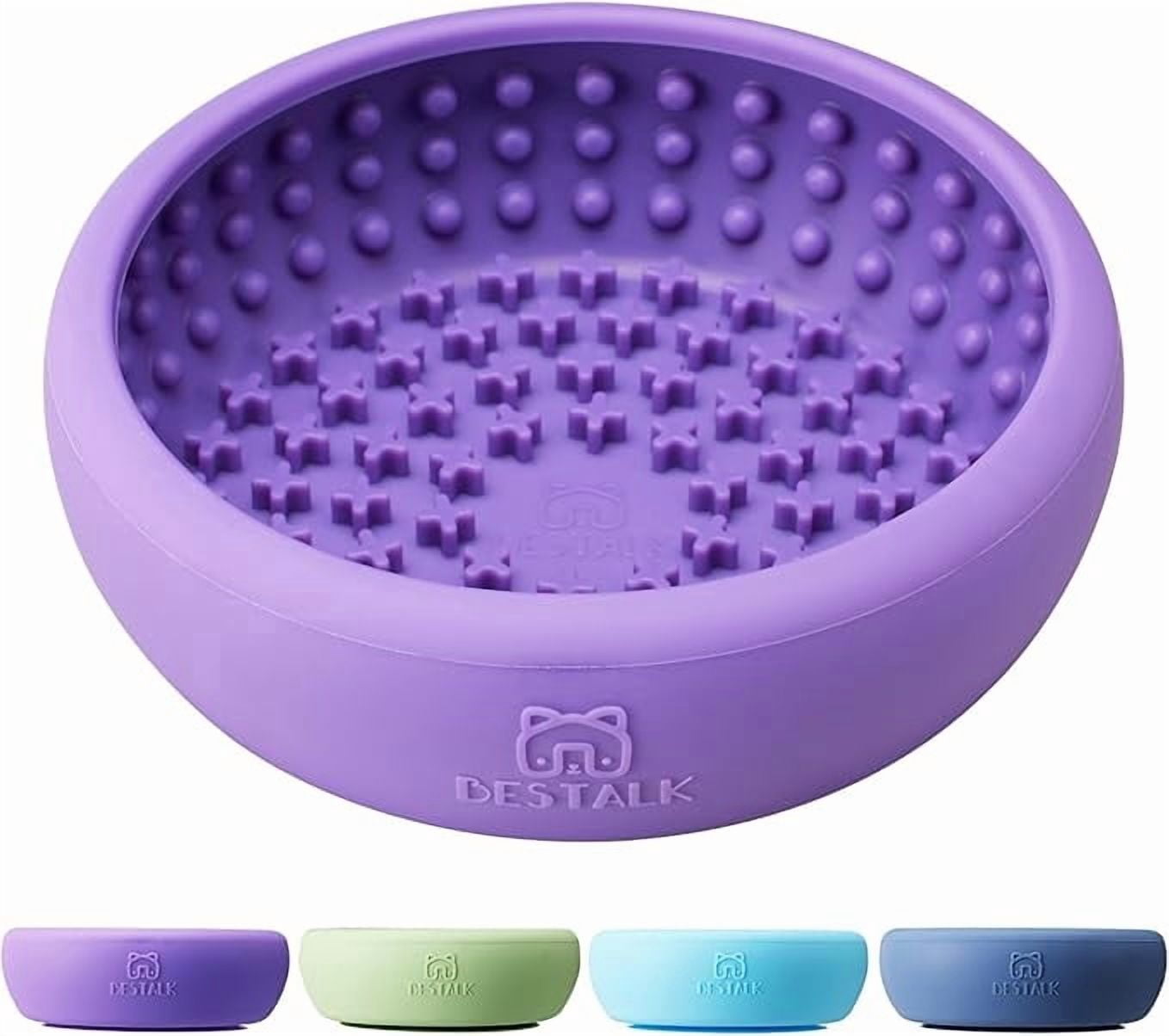 Dog Lick Bowl, Anxiety Relief Lick Mat for Dogs, Non-Slip Freeze ...