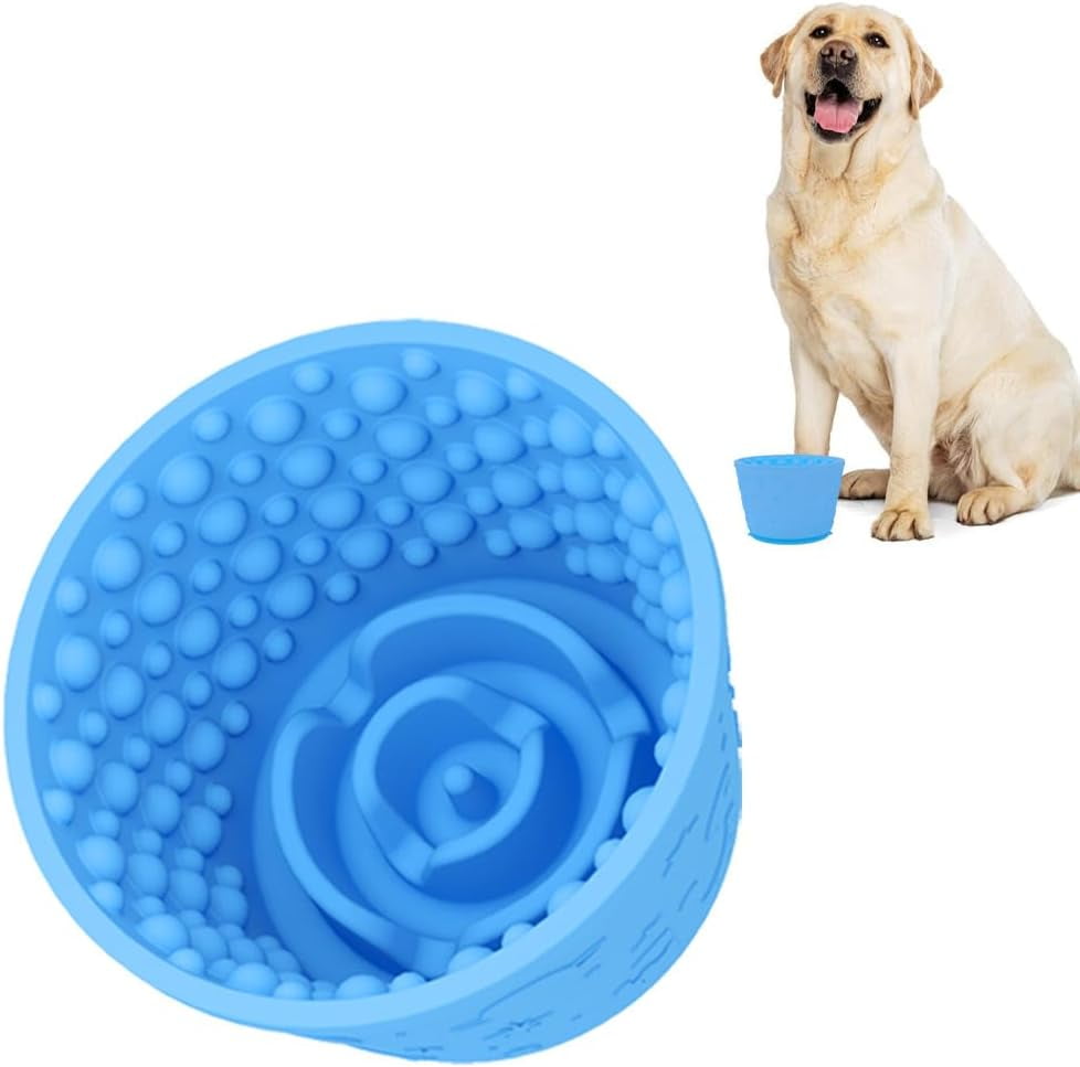 Dog Lick Bowl Dog Enrichment Bowl Pet Slow Feeder Bowls for Oral Health ...