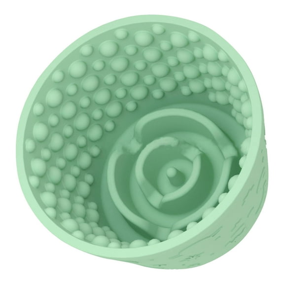 Dog Slow Feeder Bucket Silicon Slow Feeder Dog Bowl with Anti Skid ...