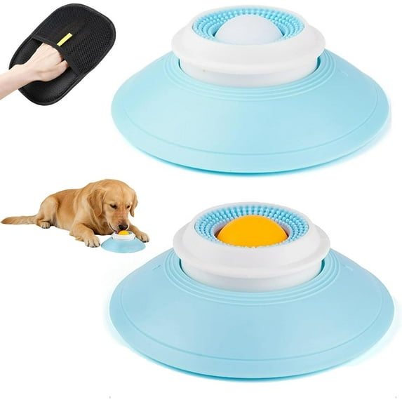 Dog Lick Sphere, Dogs Liquid Lick Bowl, Lick Ball-Shaped Liquid Food ...