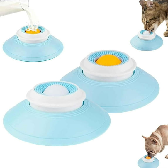 Dog Lick Sphere, Lick Sphere for Dogs and Cats, Slow Feeder with ...
