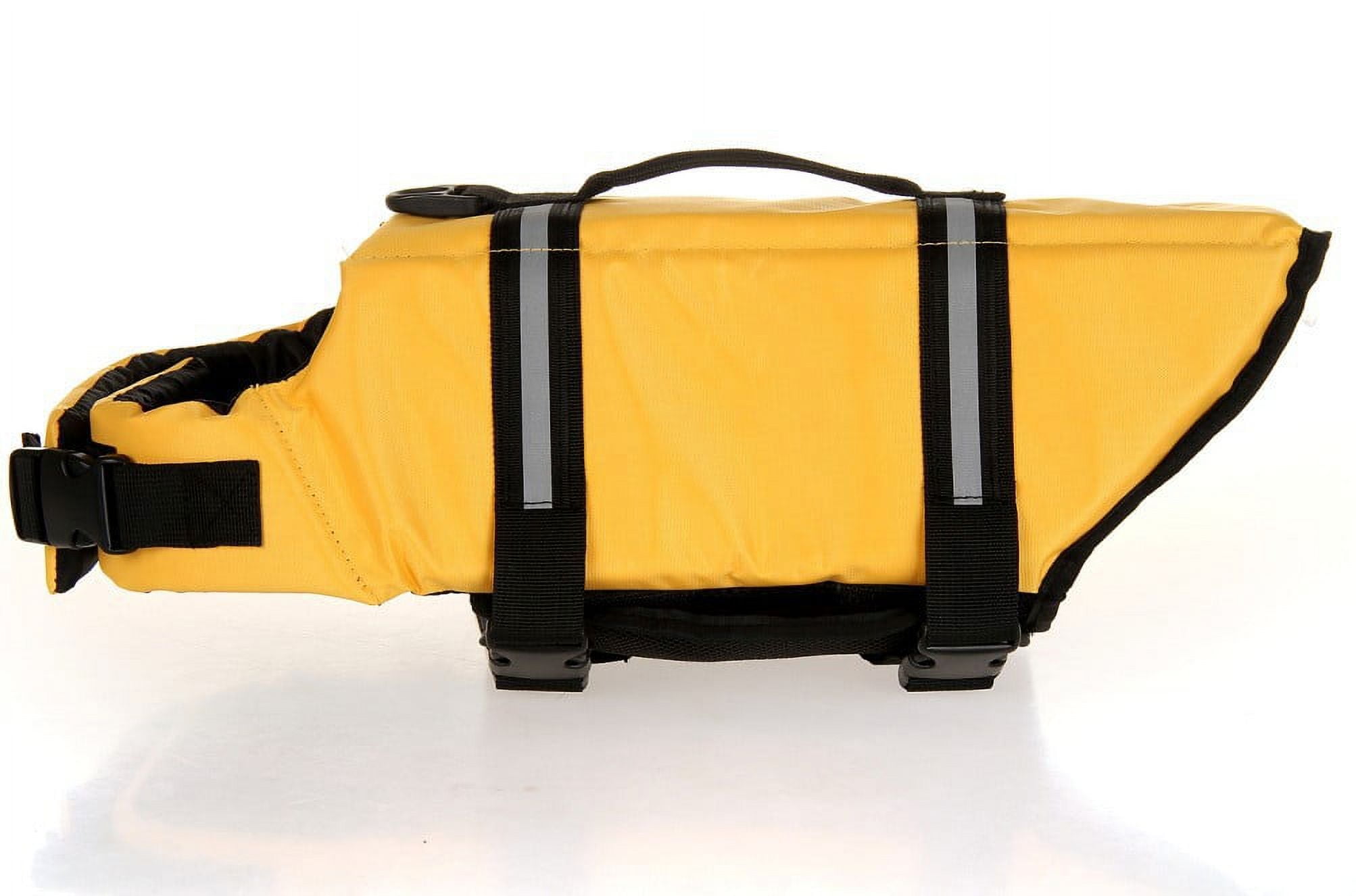 Dog Life Jacket Easy-Fit Adjustable Belt Pet Saver Swimming Safety ...