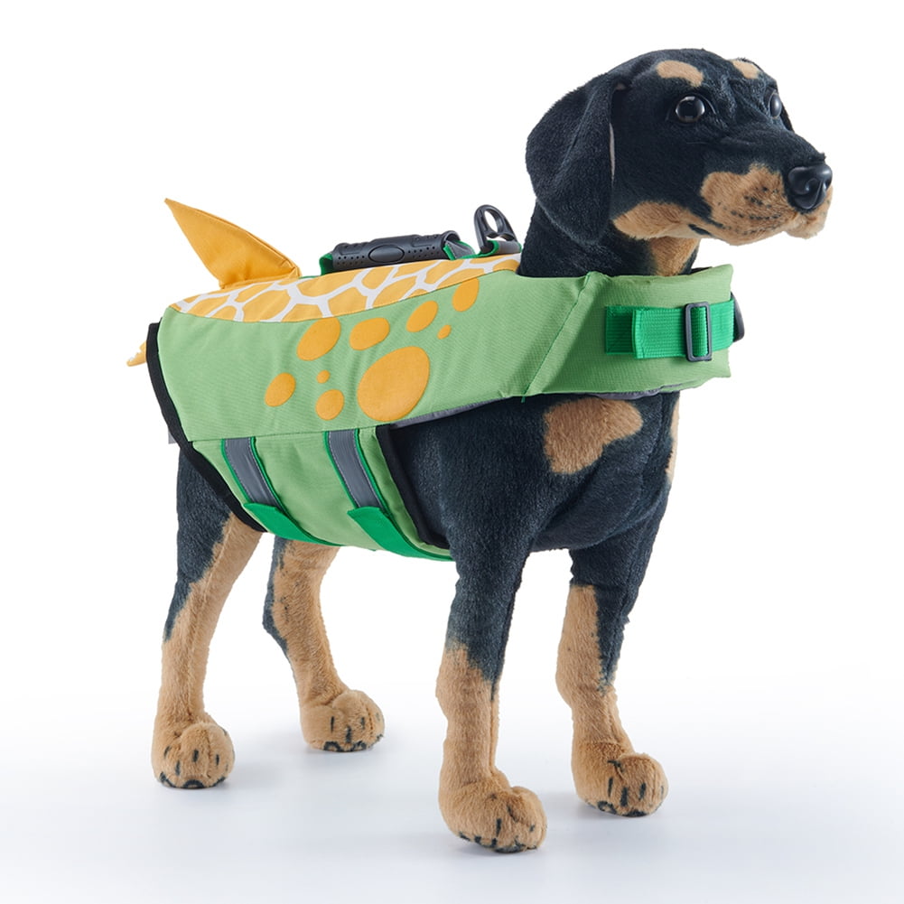 Dog Life Jacket Pet Life Safety Vest for Swimming Boating, Dog Shark ...