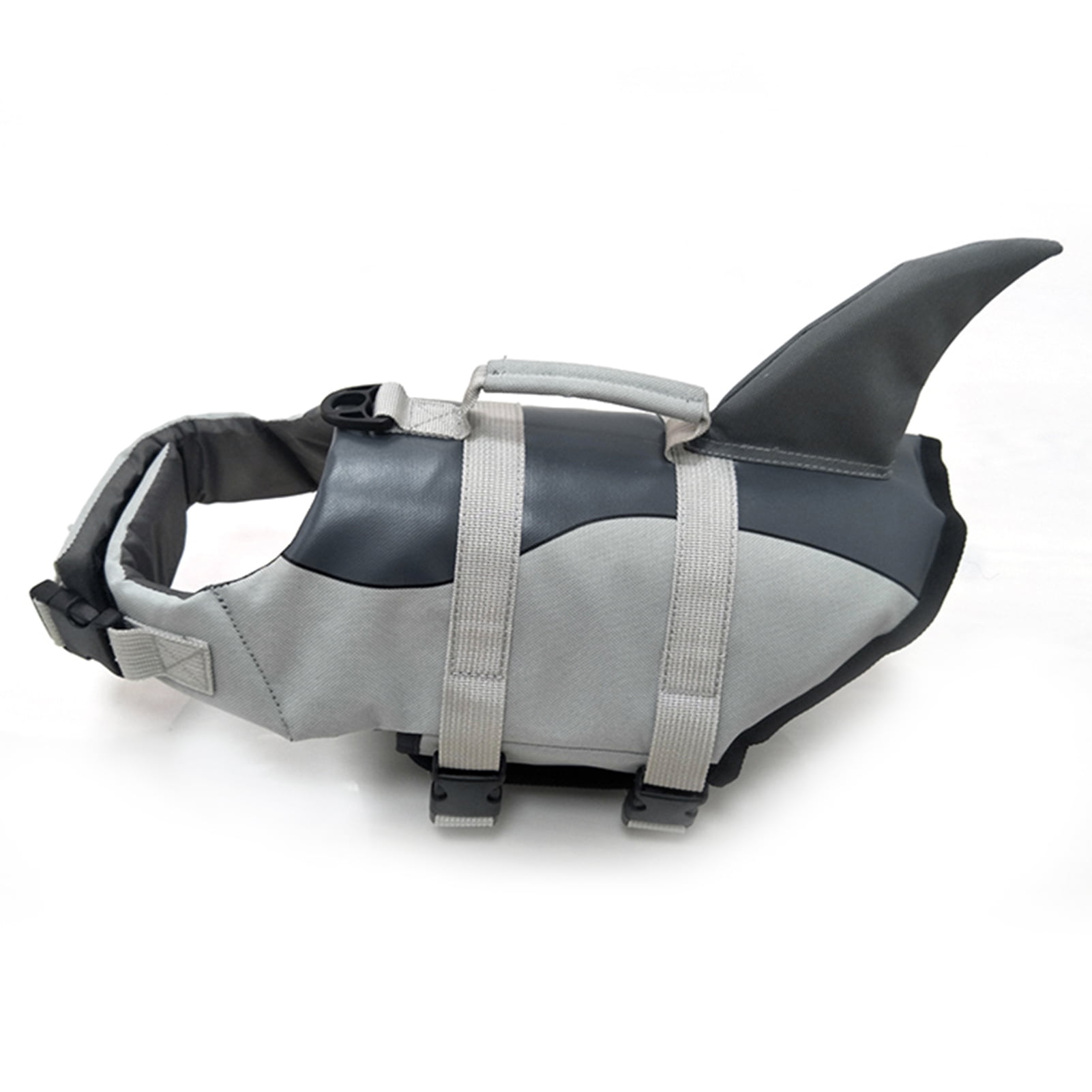 Dog Life Jacket Pet Shark Swimsuit Vest Pet Safety Wear Dog Swimsuit ...
