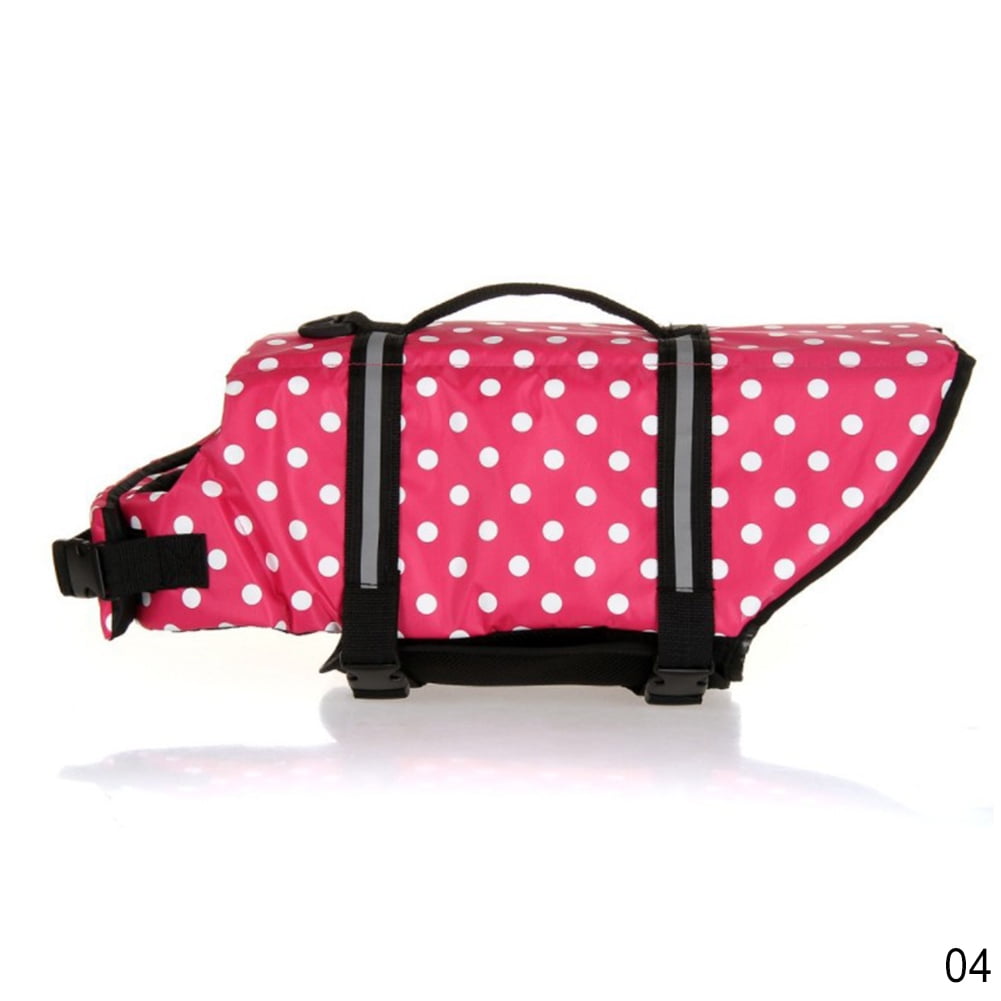 Dog Life Jacket Vests Outdoor Pet Dog Cloth Float Puppy Rescue Swimming ...