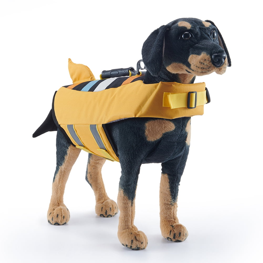 Dog Life Jacket for Swimming Boating Pet Safety Floatation Vest Life ...