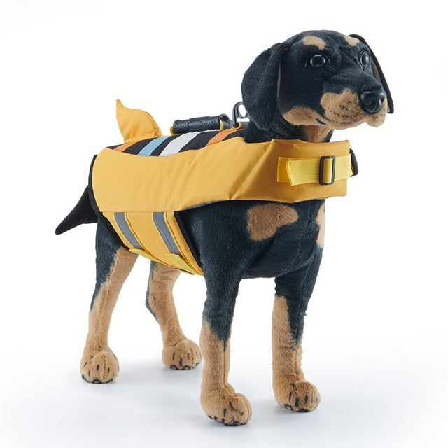 Dog Life Jacket for Swimming Boating Pet Safety Floatation Vest Life ...