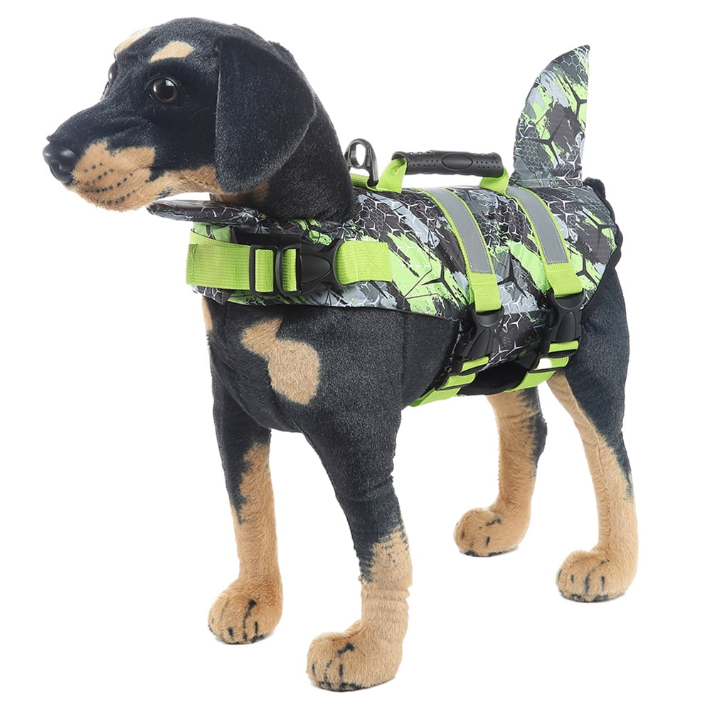 Dog Life Vests, Reflective Float Swimsuit, Dog Life Jacket with ...