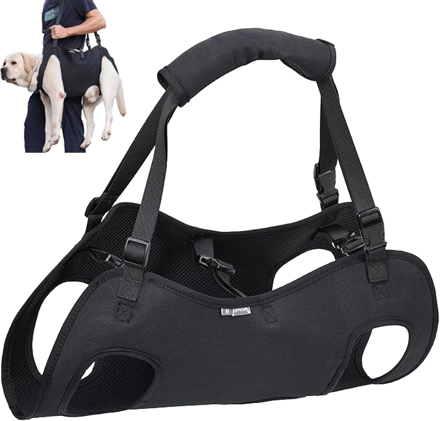 Dog Lifting Strap, Adjustable Sling for Elderly Dogs with Joint Injury ...