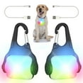 Dog Lights for Night XEF1 Walking - Color Changing Dog Collar Light, 4 ...