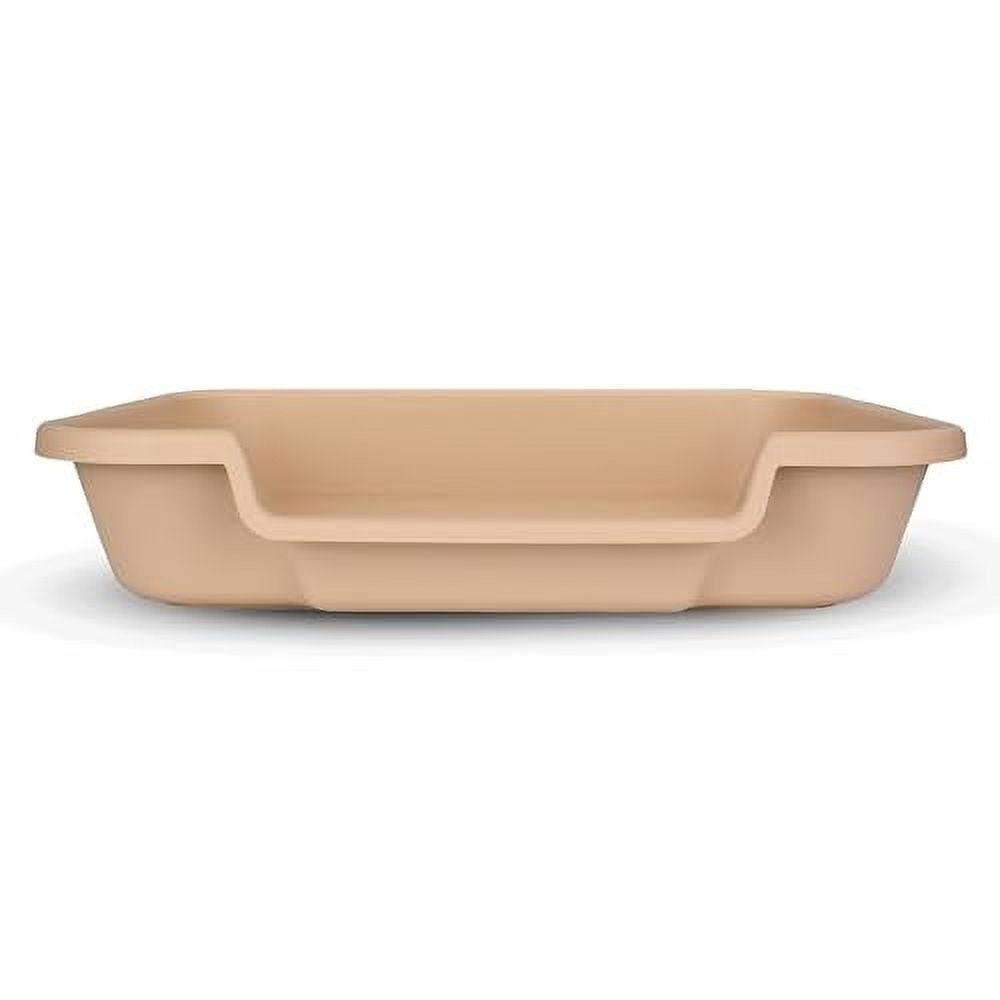 Dog Litter Box, Beach Sand Color, Large Size, Durable & Pet Safe Puppy ...