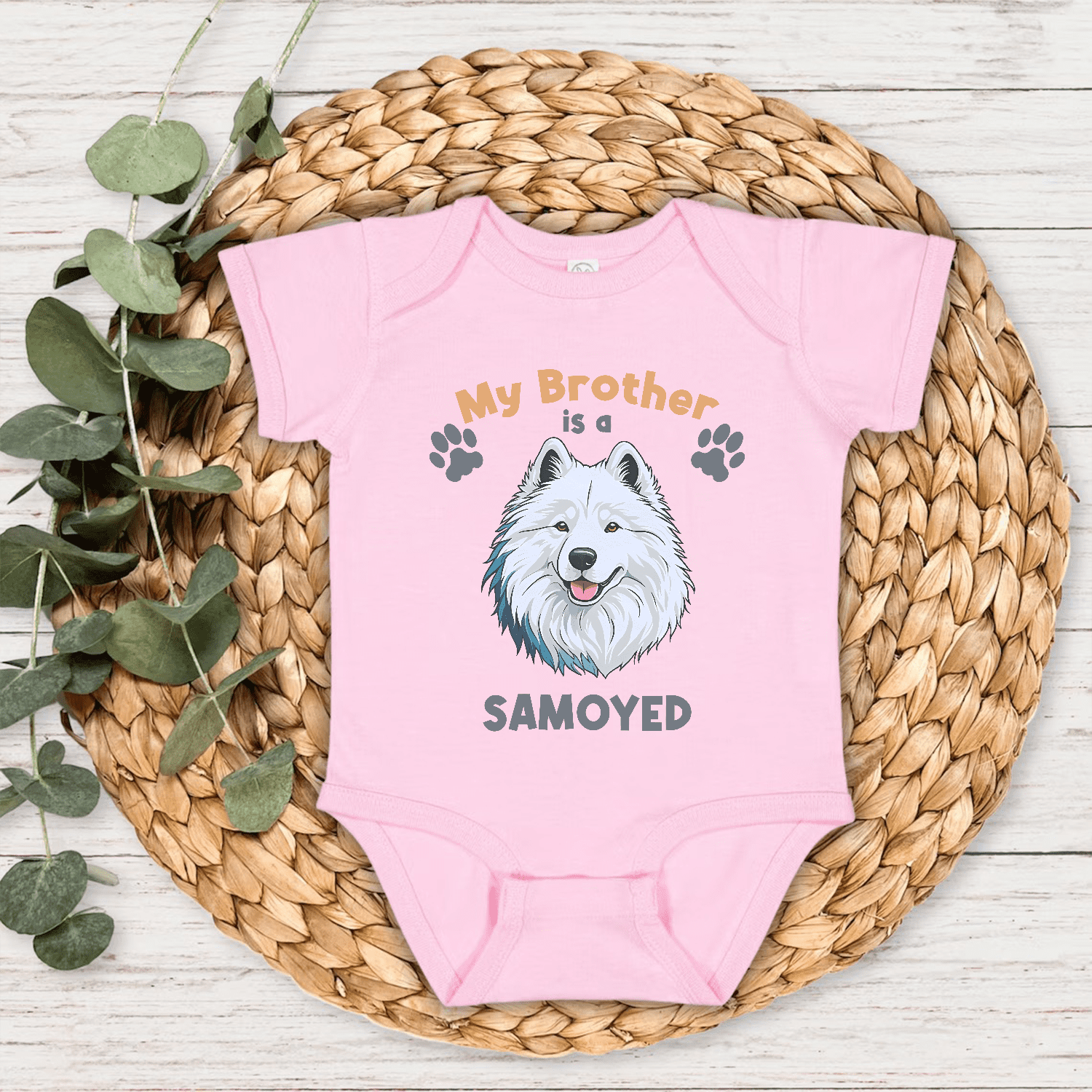 Dog Lover Baby Bodysuit, Samoyed Infant Outfit, Newborn Gift - Walmart.com
