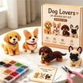 Dog Lovers 3D Beaded Craft Kit, DIY Handmade Beading Set with Tools ...