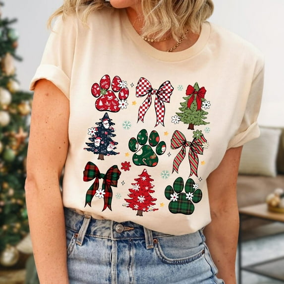 Dog Mama Coquette Shirt, Dog Winter Holiday Shirt, Dog Lover Gift, Dog ...