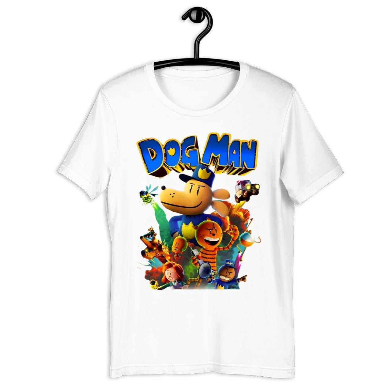 Dog Man 2025 T-Shirt - Dog Man Graphic Tee for Fans of the Dog Man ...