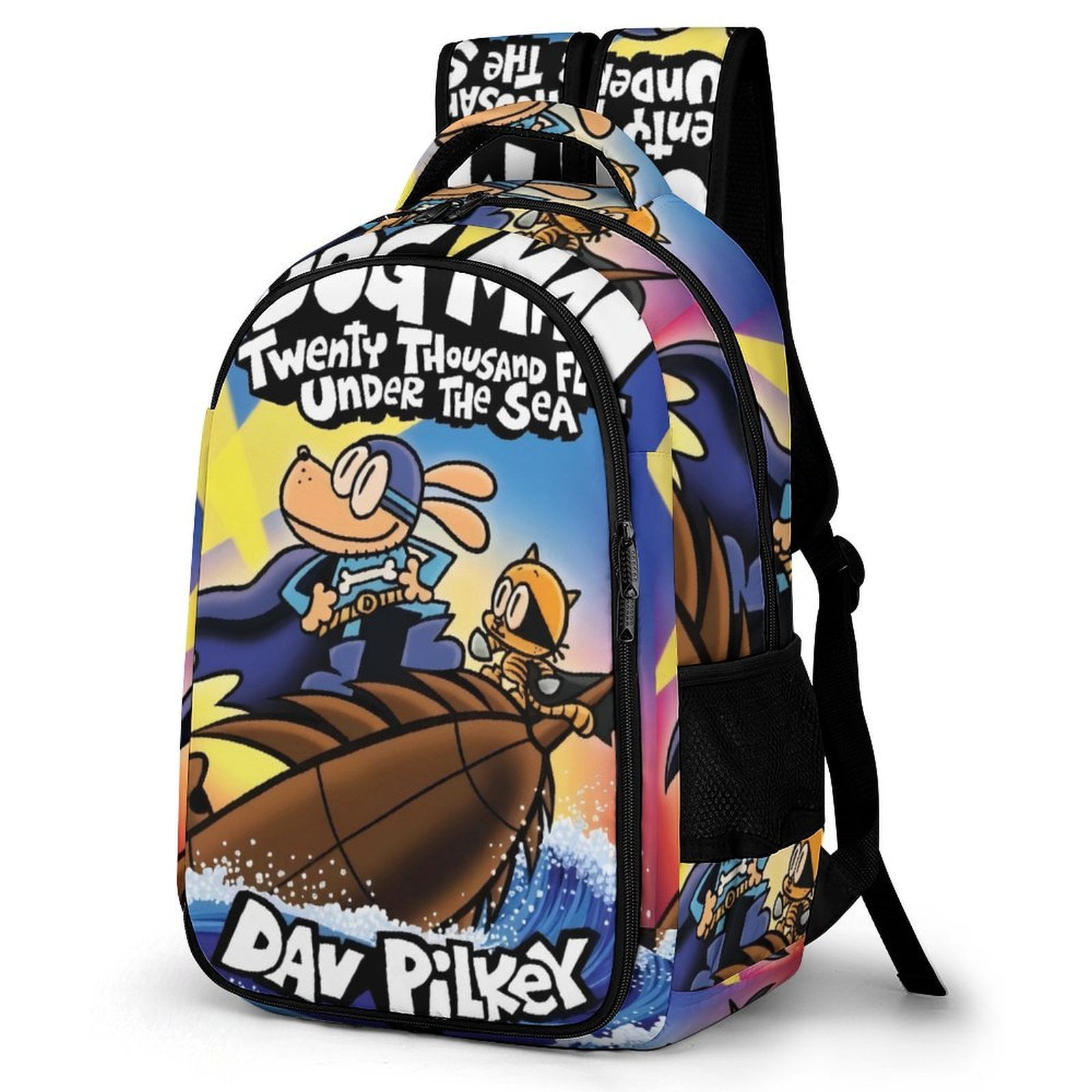 Dog Man Anime leisure travel backpack One size - Walmart.com
