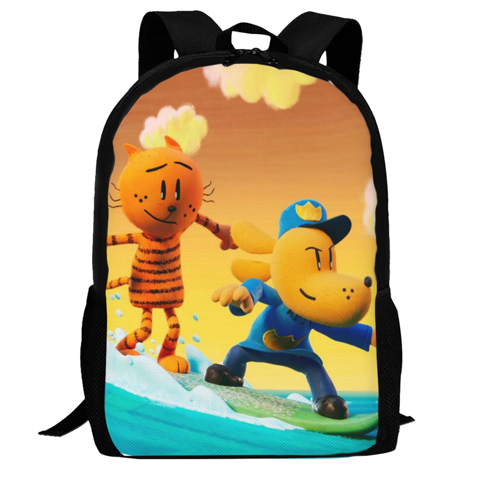 Dog Man Backpack,3d Print Laptop Backpack Lightweight Casual Daypack ...