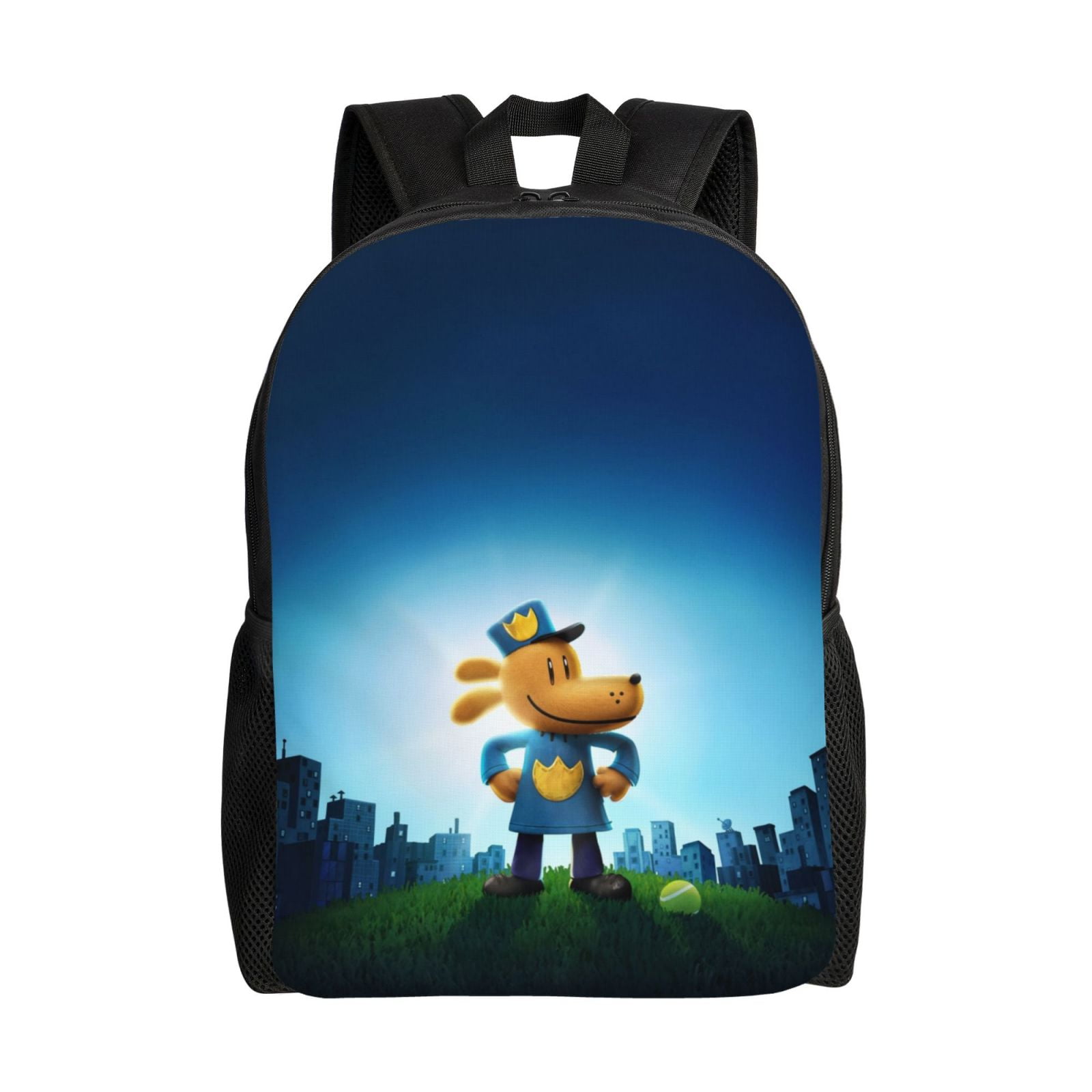 Dog Man Backpack, Cartoon Anime Laptop Backpack Travel Backpacks for ...