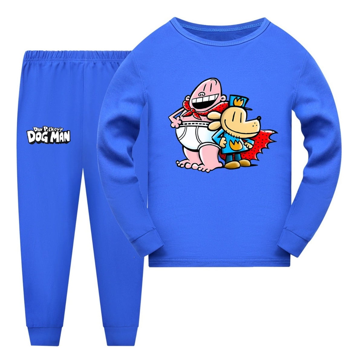 Dog Man & Captain Underpants Hero Friends Pajamas Set – Boys and Girls ...