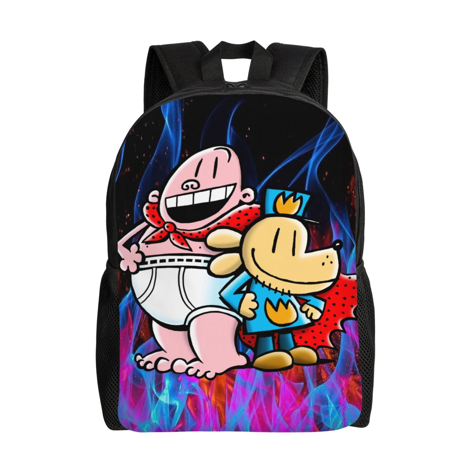 Dog Man Captain Underpants Lightweight Backpack Daypack Large Capacity ...