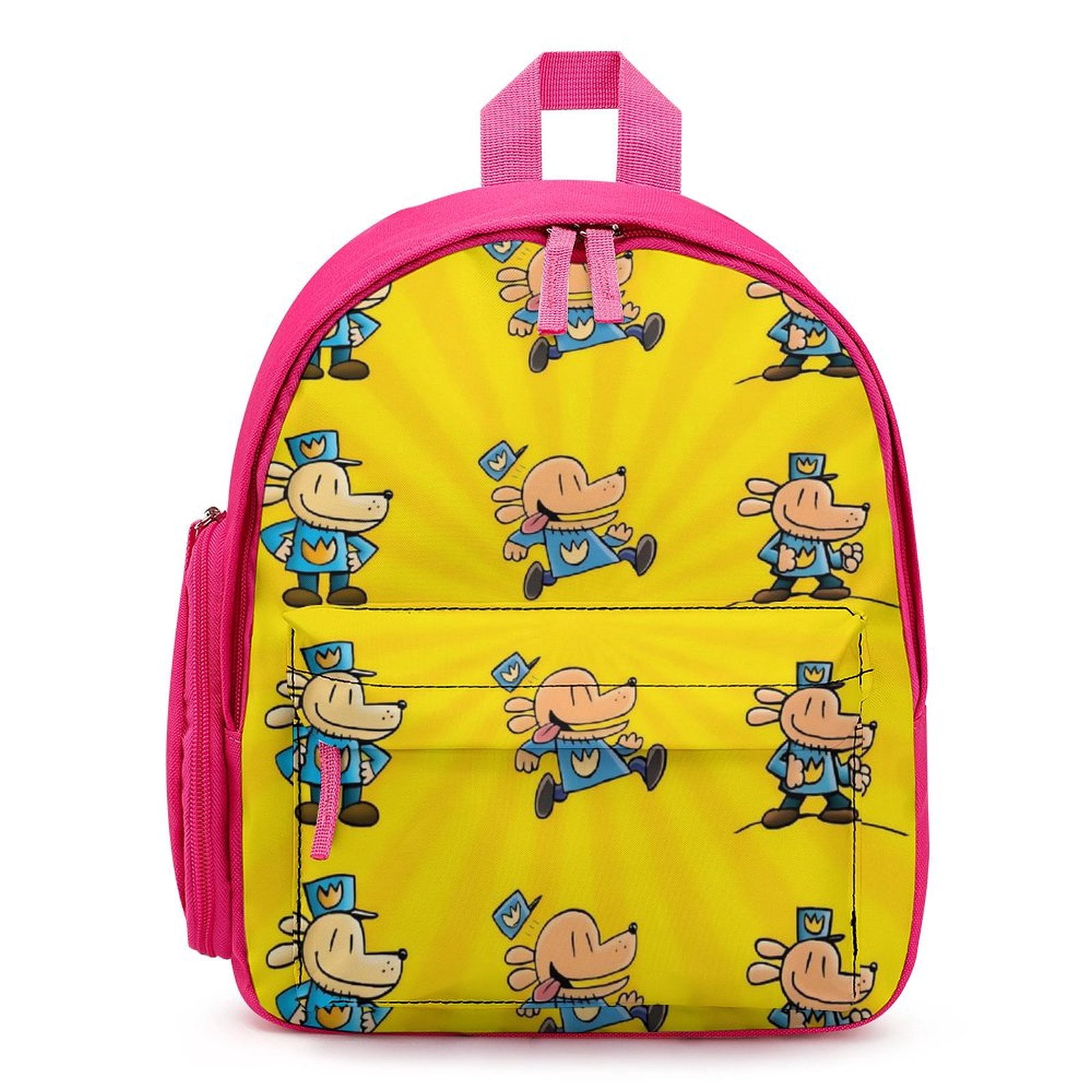 Dog Man Cartoon Mini Backpack Schoolbag One size - Walmart.com