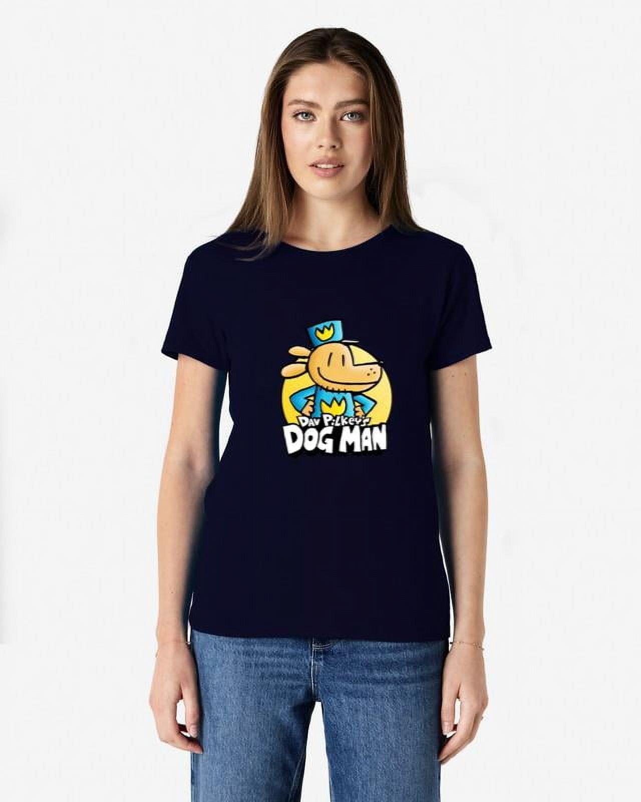 Dog Man Dav T-shirt – Funny Character Design for Fans of the Series ...
