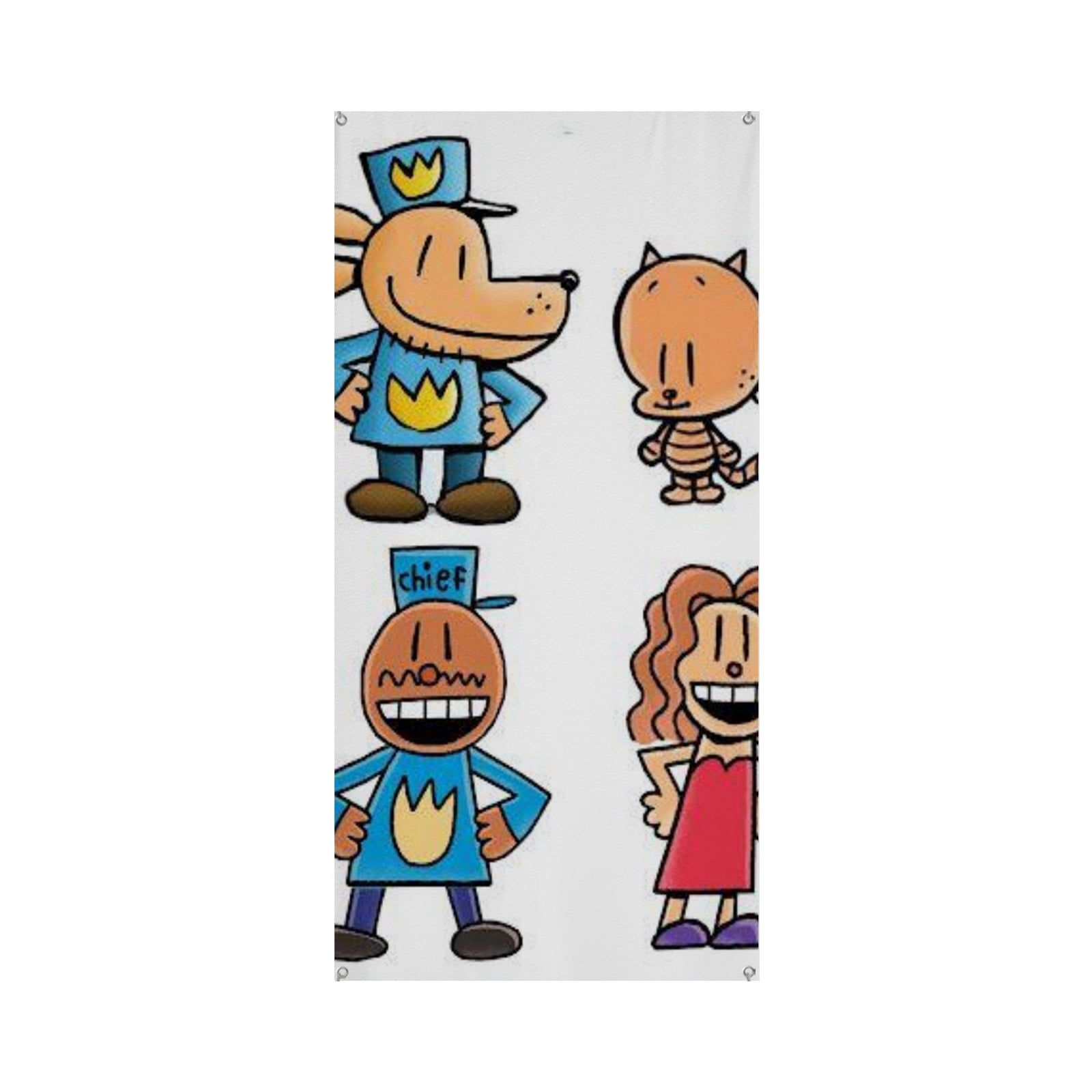 Dog Man Door Banner Party Decorations Door Cover Happy Banner Backdrop ...