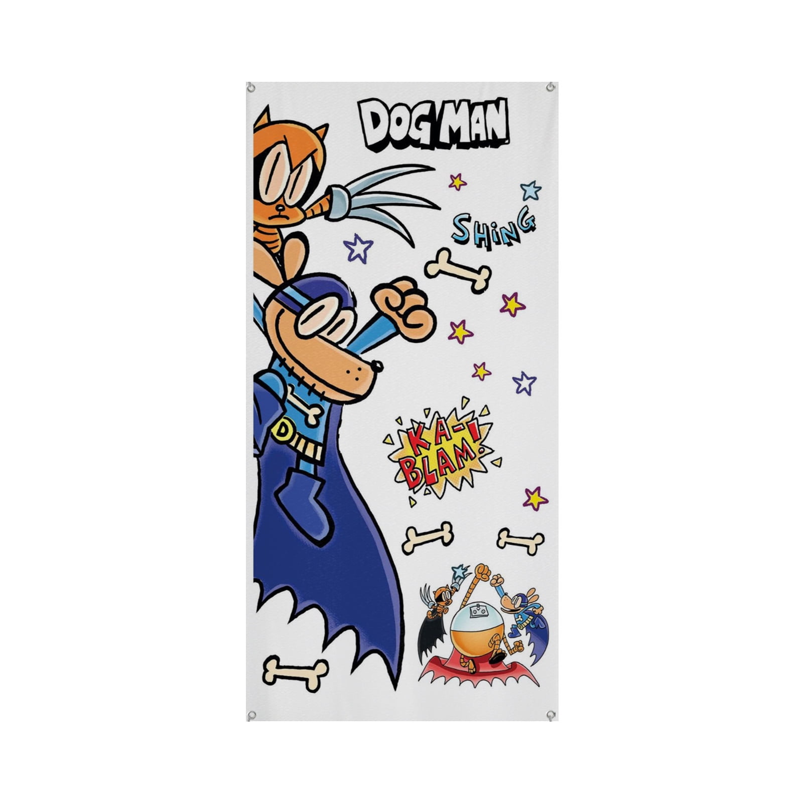 Dog Man Door Banner Party Decorations Door Cover Happy Banner Backdrop Indoor Outdoor Dog Man ...