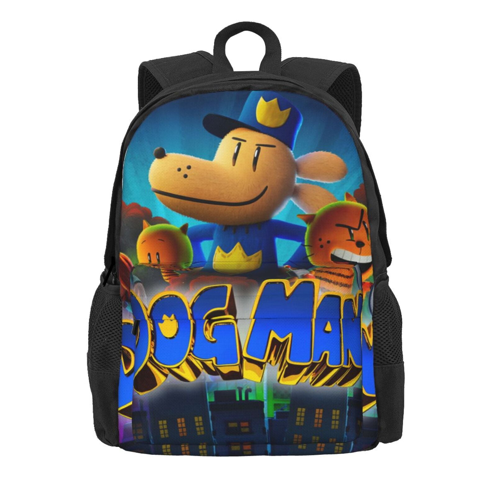 Dog Man Film Backpack Adjustable Lightweight Daypack Large Capacity ...