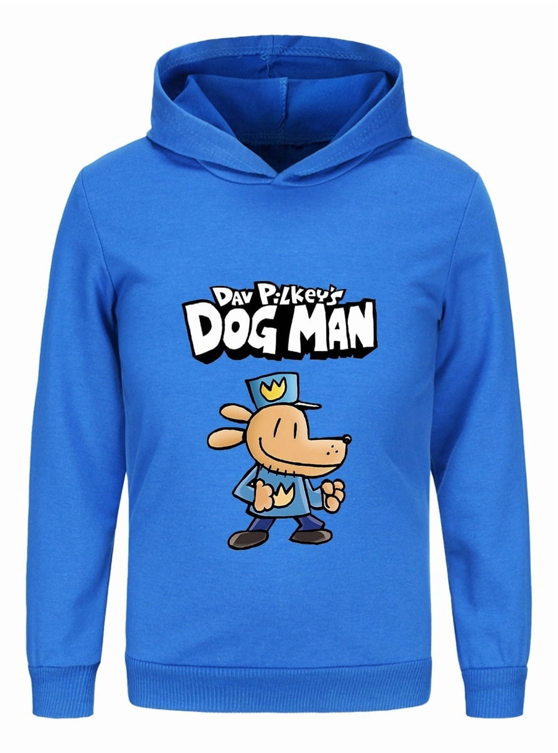 Dog Man Full Body Uniform Design Kids Shirt – Long Sleeve Graphic Top ...