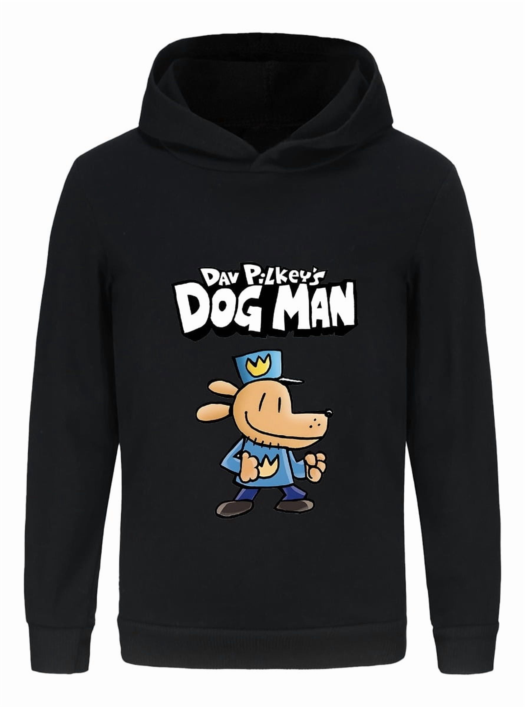 Dog Man Full Body Uniform Design Kids Shirt – Long Sleeve Graphic Top ...