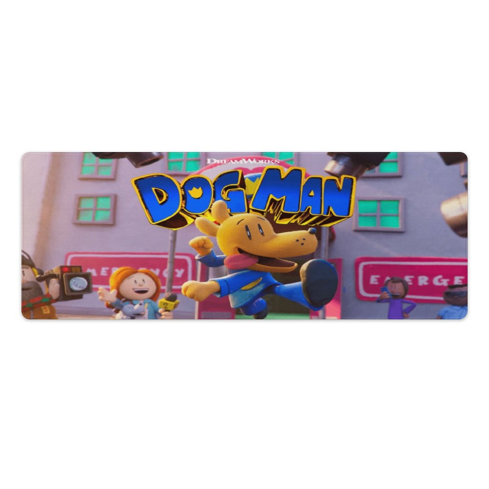 Dog Man Gaming Mouse Mat Large Mouse Mat Extended Mouse Pad Desk Mat ...